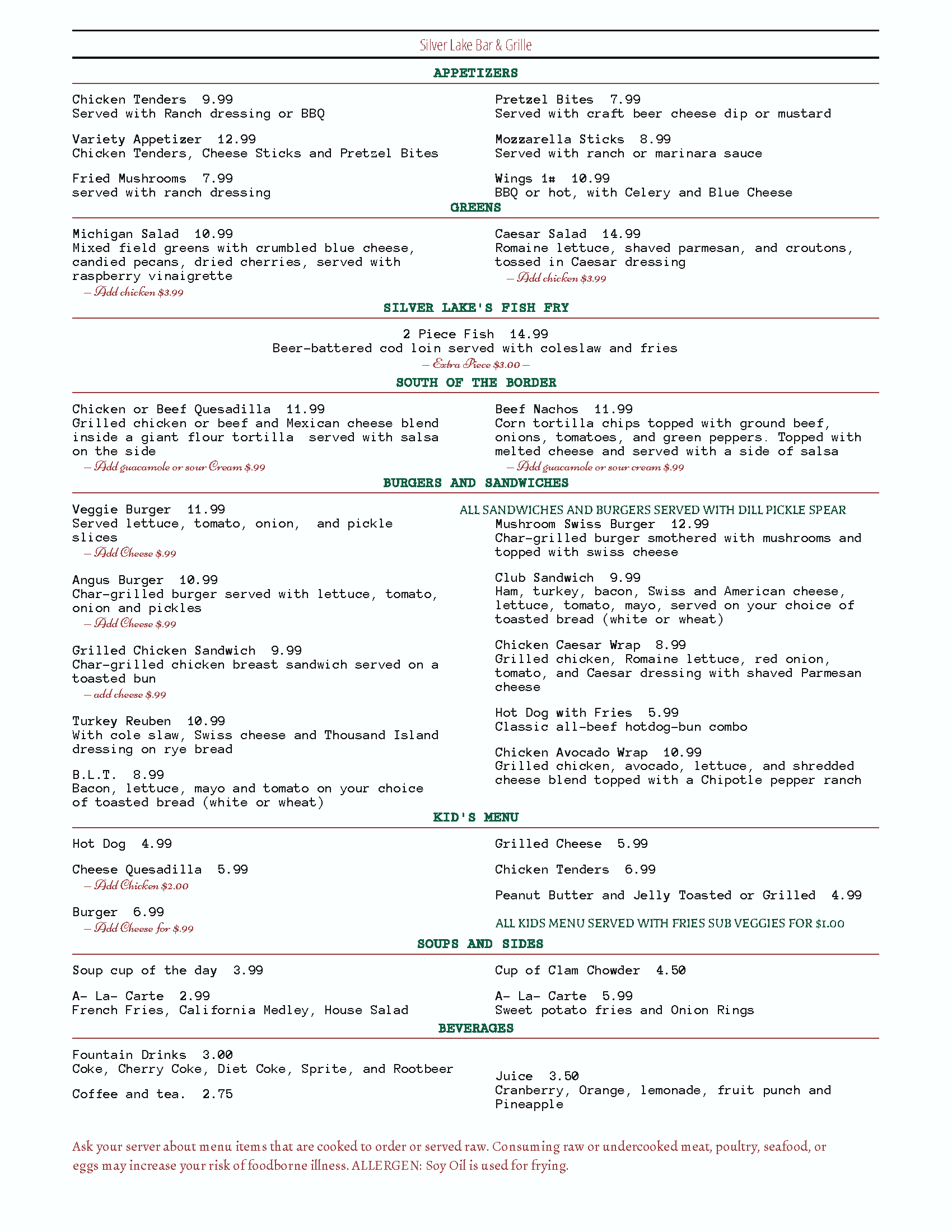 SLGC - Restaurant